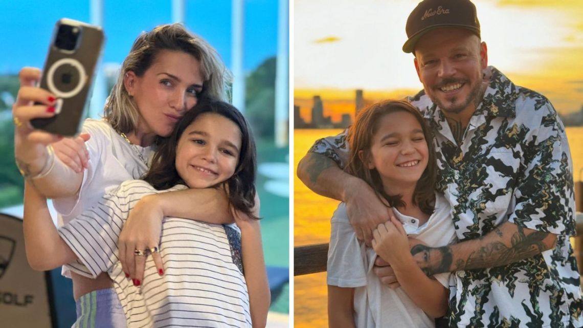 El particular festejo de cumpleaños del hijo de Soledad Fandiño y René Pérez en un campo de golf ...