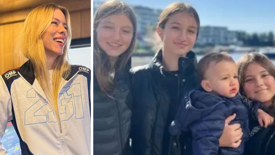 Allegra Cubero disfrutó del Día de la Niñez en distintos momentos con ...