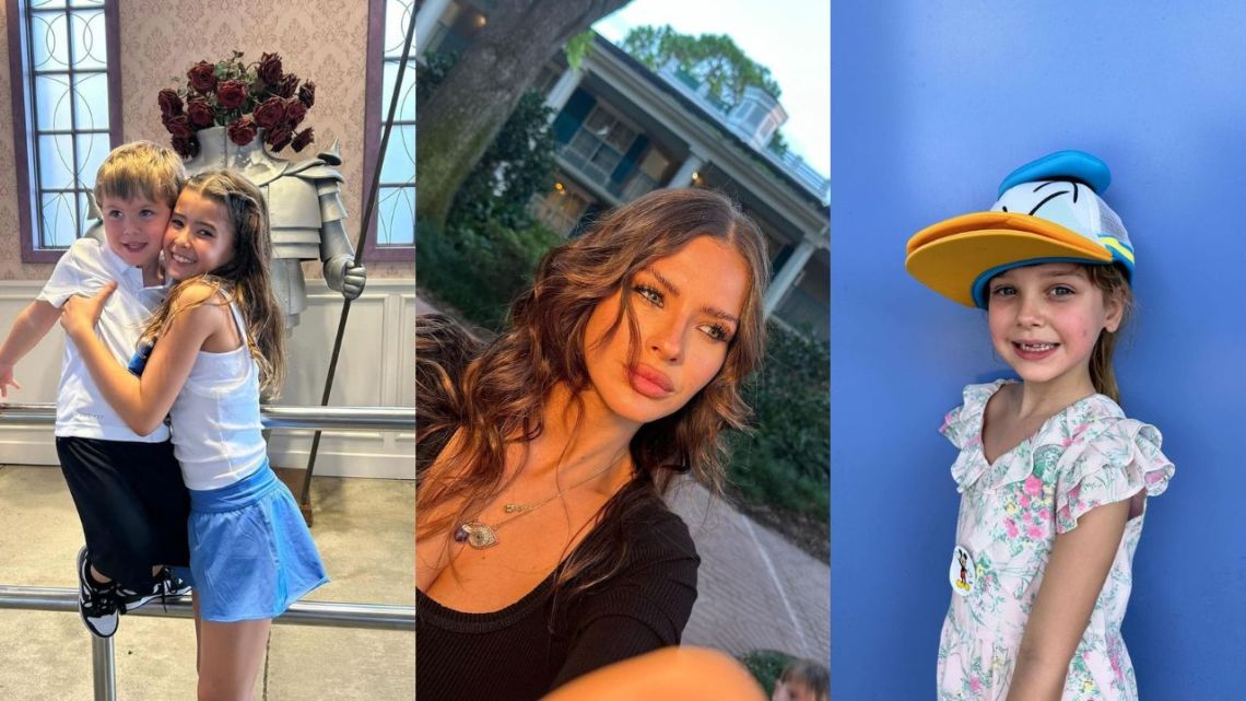 Las mejores fotos de La China Suárez en Disney junto a Rufina, Magnolia ...