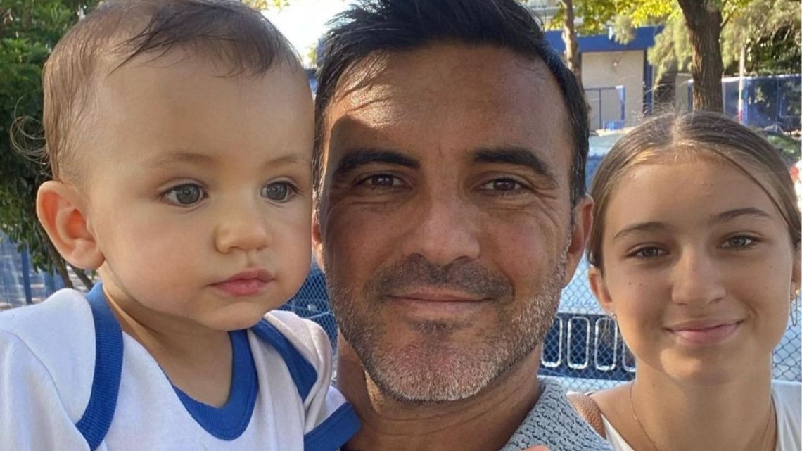 Fabián Cubero compartió un momento de hermanos entre Indiana Cubero y ...