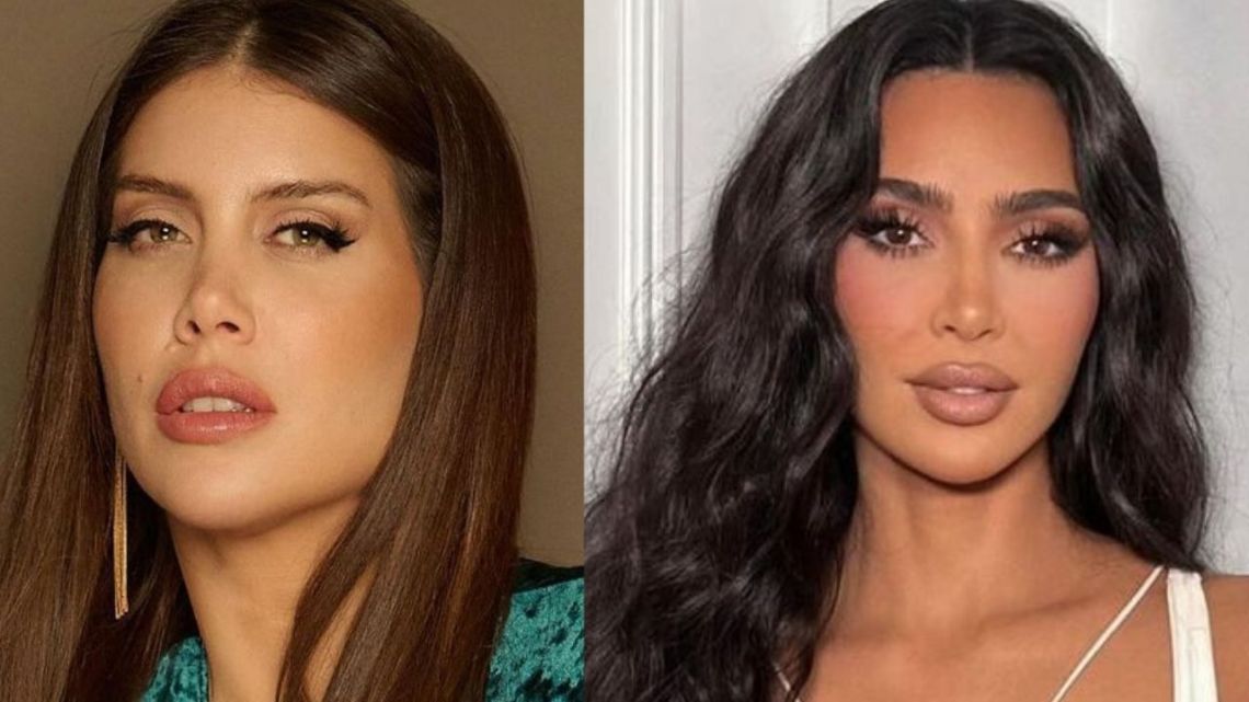 Wanda Nara eligió para los Martin Fierro 2024 el mismo vestido que lució Kim Kardashian | Caras