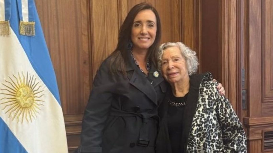 Las fotos de Victoria Villarruel con la viuda de José Ignacio Rucci ...