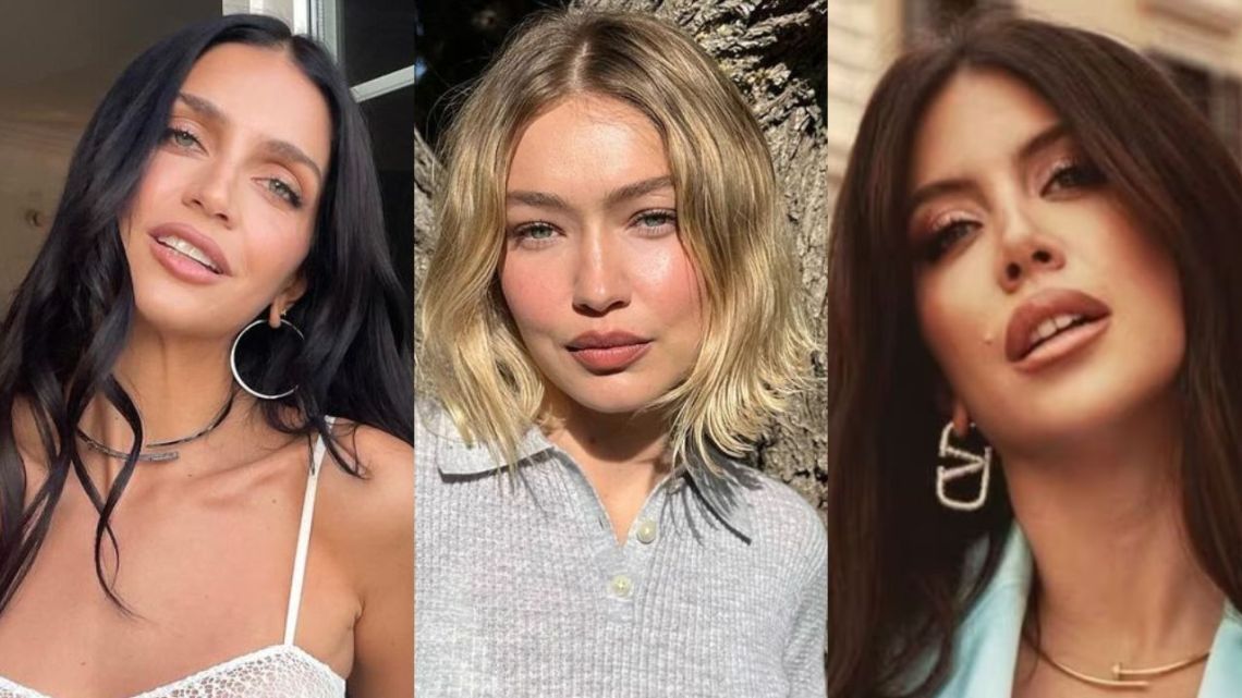 Zaira posó junto a Gigi Hadid y se viralizó una antigua foto de Wanda ...
