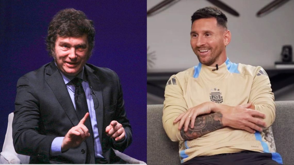 Los elogios de Javier Milei a Lionel Messi: “No existe ser humano mejor ...