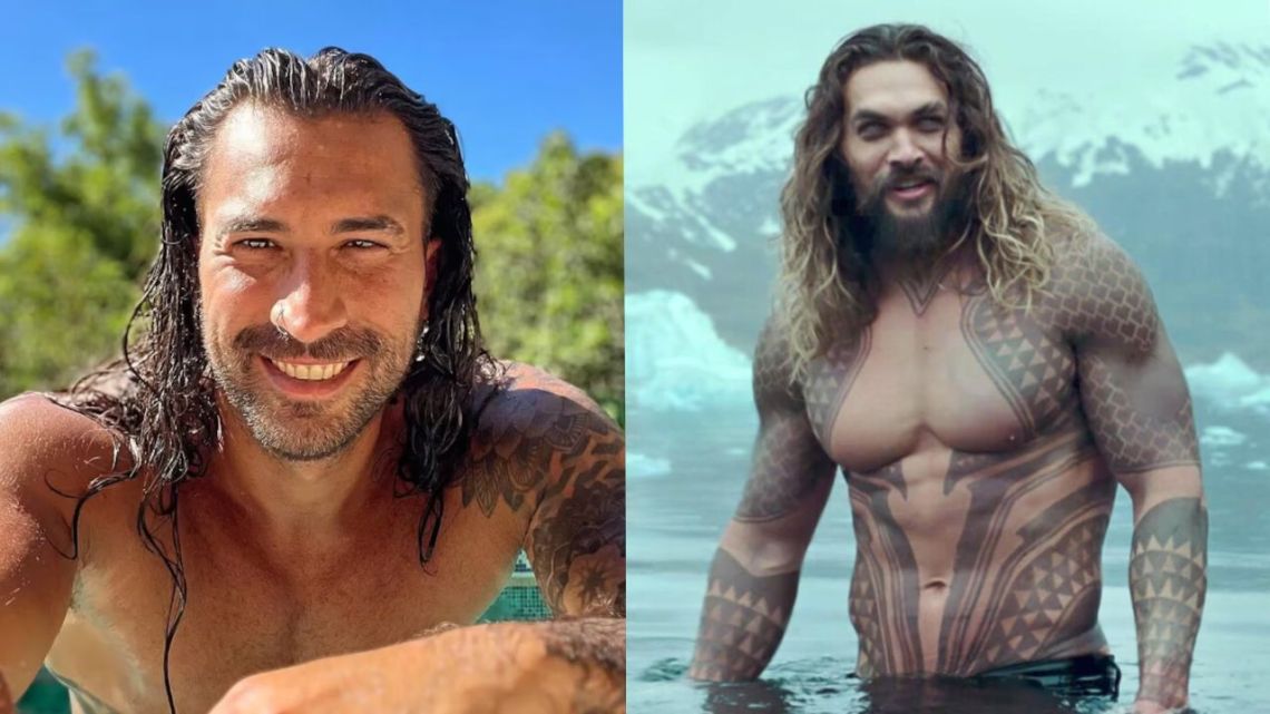 Lisandro Navarro personificó a Jason Momoa como "Aquaman" y en la red estallaron las críticas ...