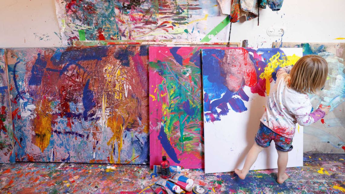 Laurent Schwarz, el 'mini-Picasso' de 3 años que triunfa en las redes ...