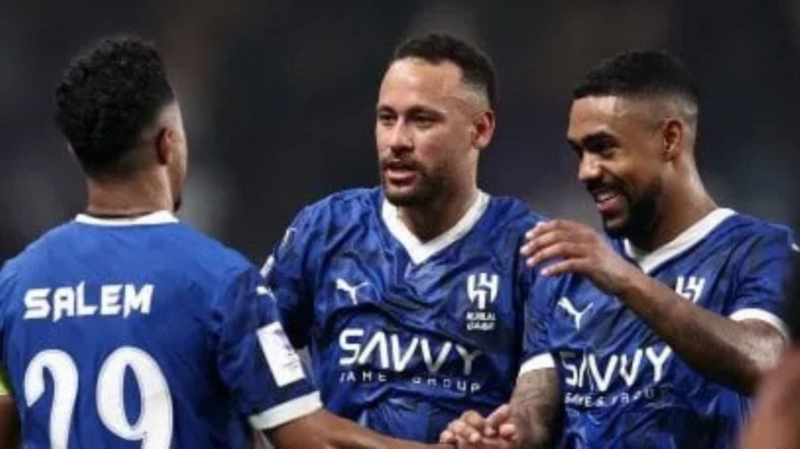 Neymar volvió a las canchas: jugó media hora en el triunfo del Al Hilal ...