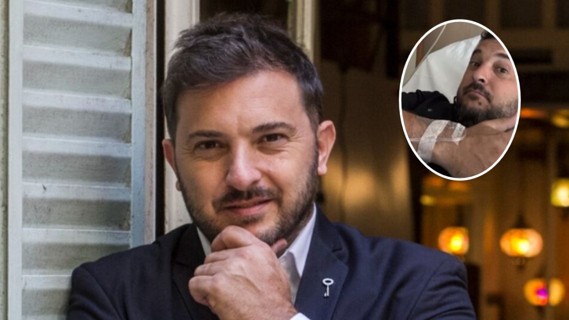 Diego Brancatelli causó preocupación tras mostrarse desde la cama del ...