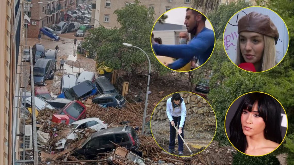 DANA en Valencia: qué famosos han ayudado a los afectados tras la tragedia | Exitoina