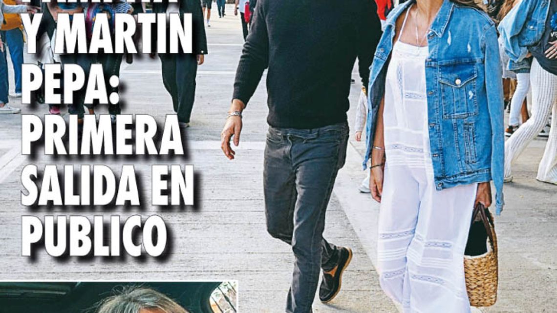 Exclusivo Pampita y Martín Pepa: primera salida en público | Caras