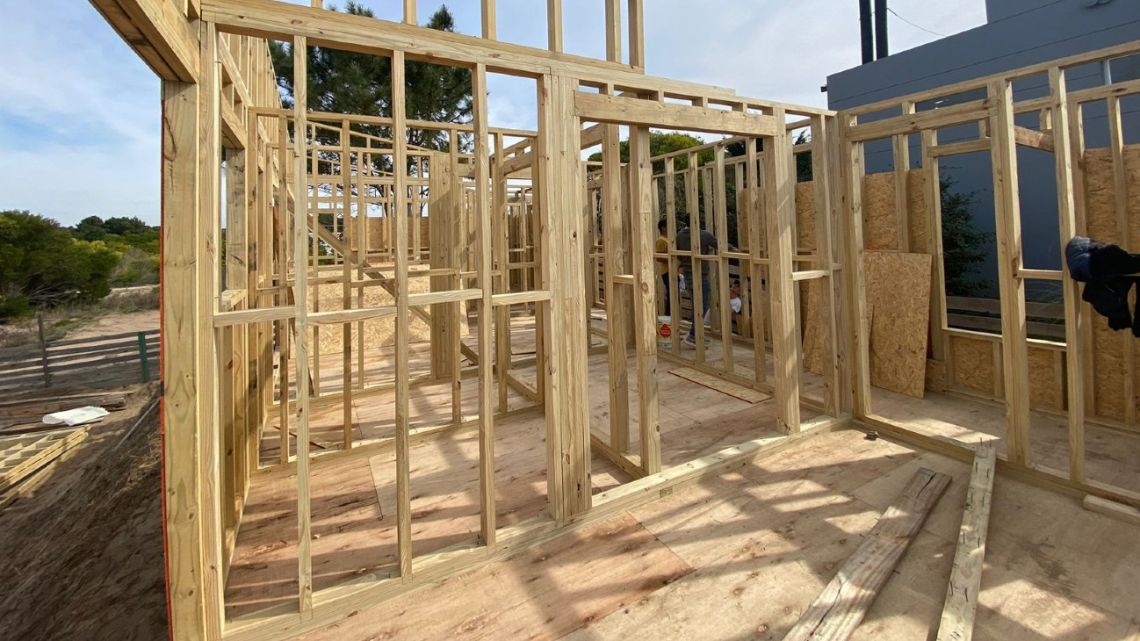 Wood Frame: de qué se trata este sistema constructivo que permite ...