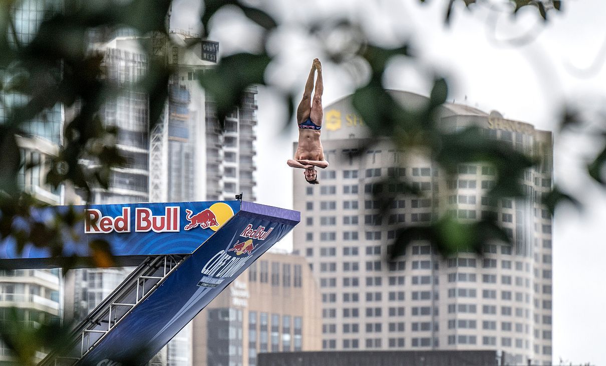 Frente a la Opera de Sidney terminó la competencia anual de clavados ...