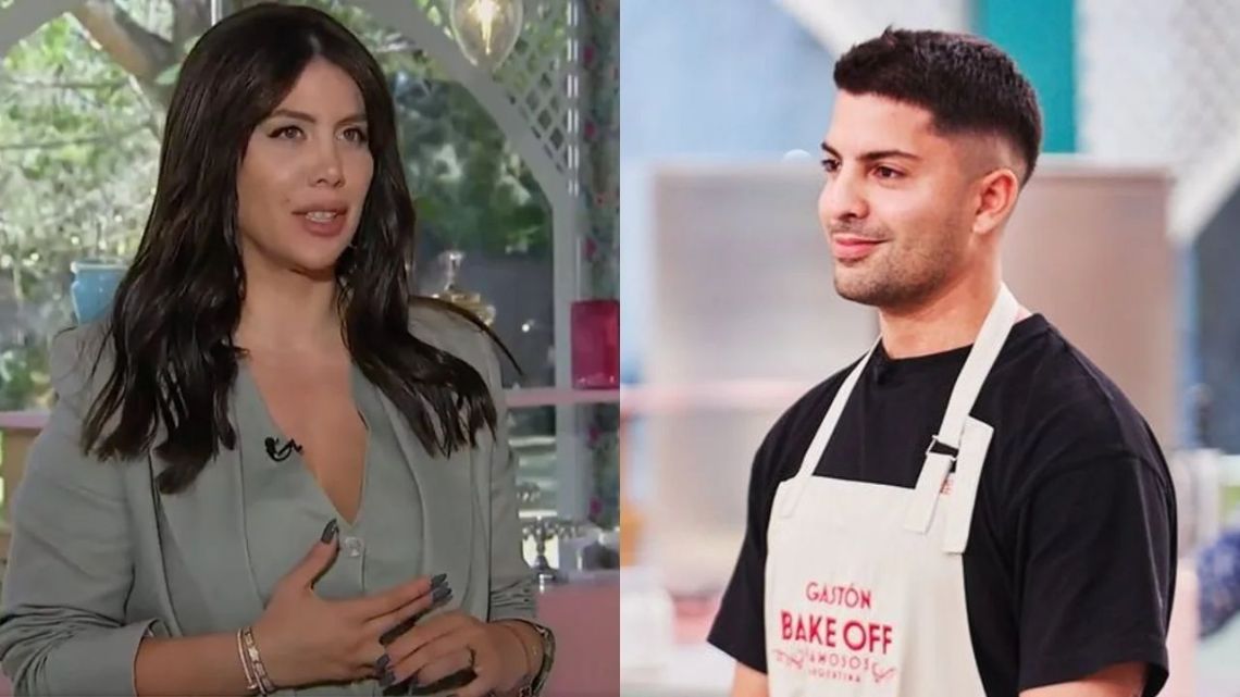 El picante palito de Wanda Nara a Gastón Edul en Bake Off Famosos ...