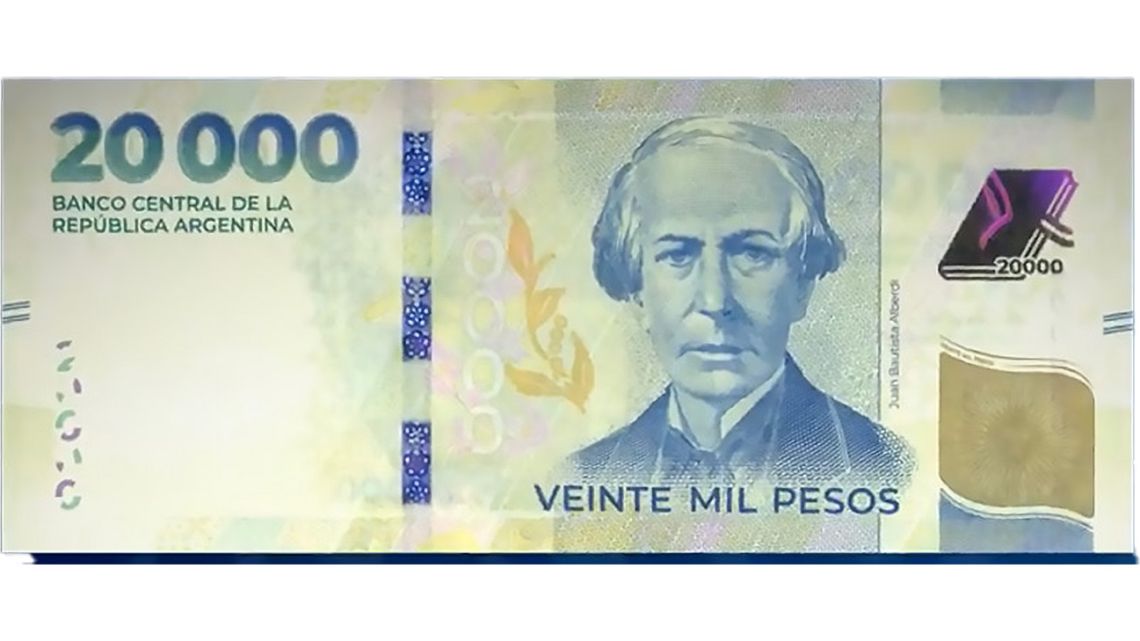 El Banco Central puso en circulación el billete de $20.000 | Perfil
