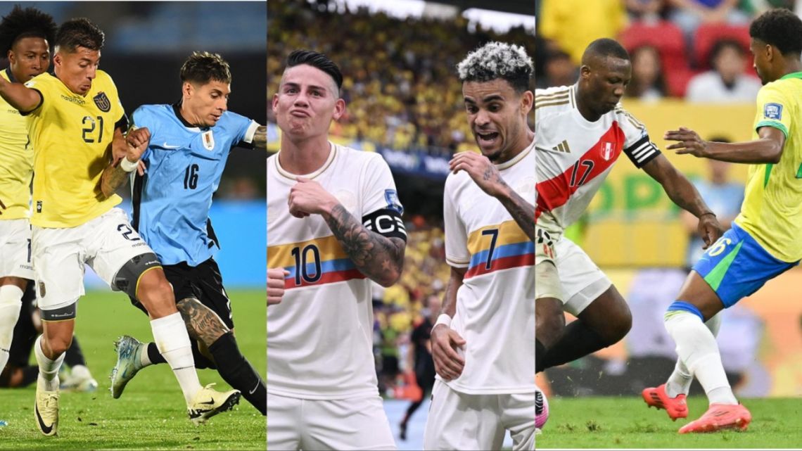 Así se juega la fecha 11 de las Eliminatorias Sudamericanas 2026 ...