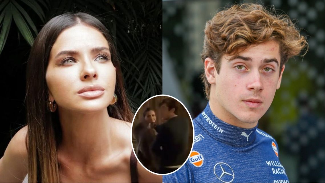 El video de La China Suárez y Franco Colapinto tras una cena romántica ...