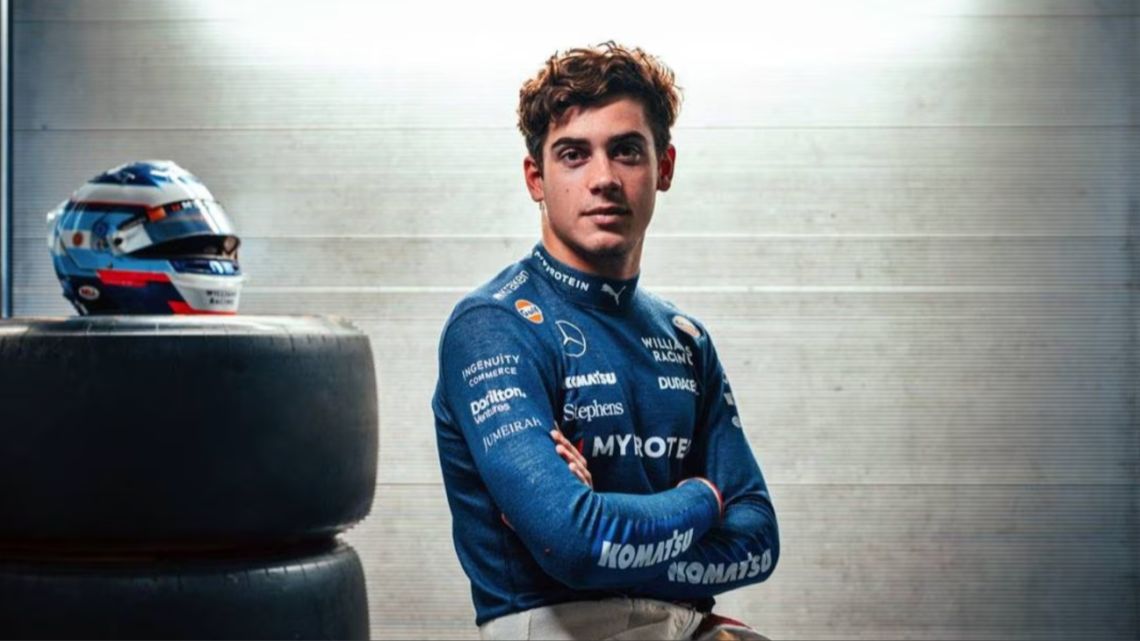 El primer posteo del año de Williams con Colapinto como protagonista ...