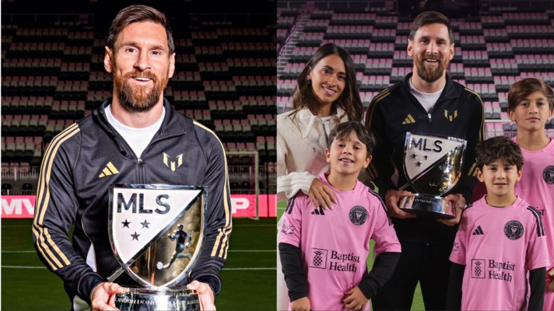 Lionel Messi fue elegido como el MVP de la temporada 2024 de la MLS | 442