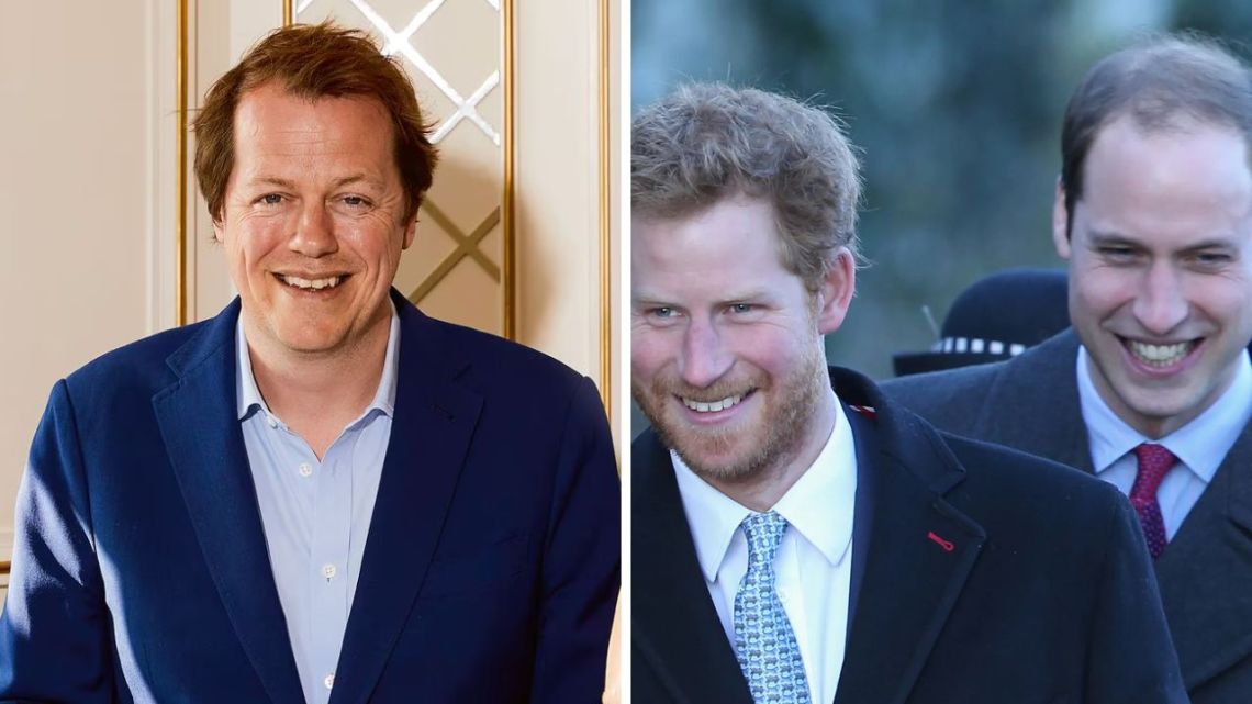 El hijo de Camilla Parker Bowles habló sobre su relación con William y ...