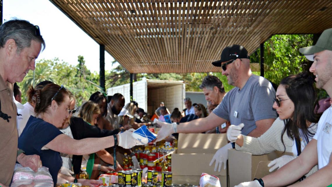 El Banco de Alimentos distribuyó más de seis millones de kilos de comida en 1300 merenderos y ...