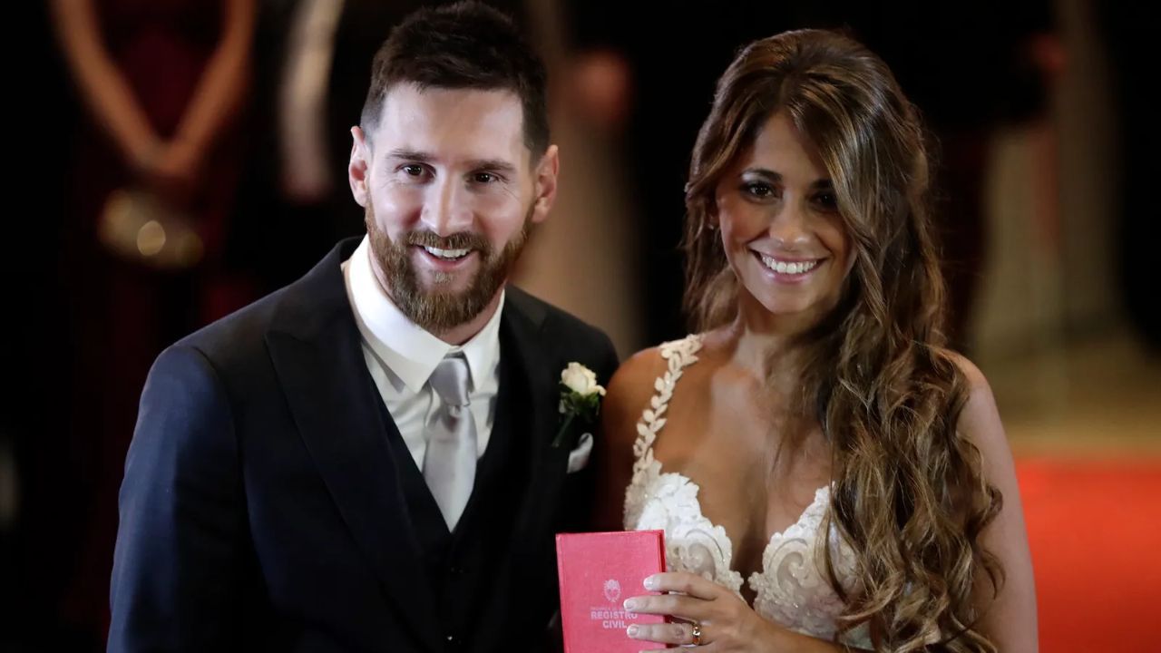 Messi Y Novia