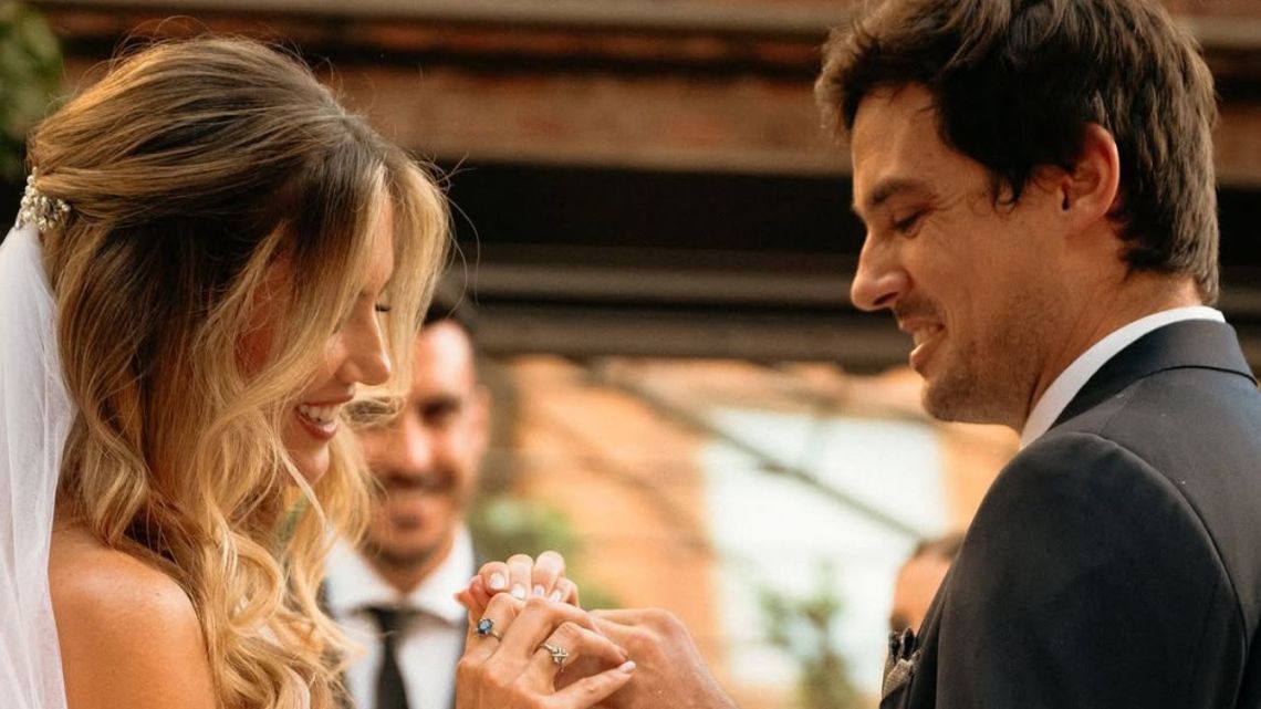 Stephanie Demner y Guido Pella celebraron su boda con una lujosa fiesta ...