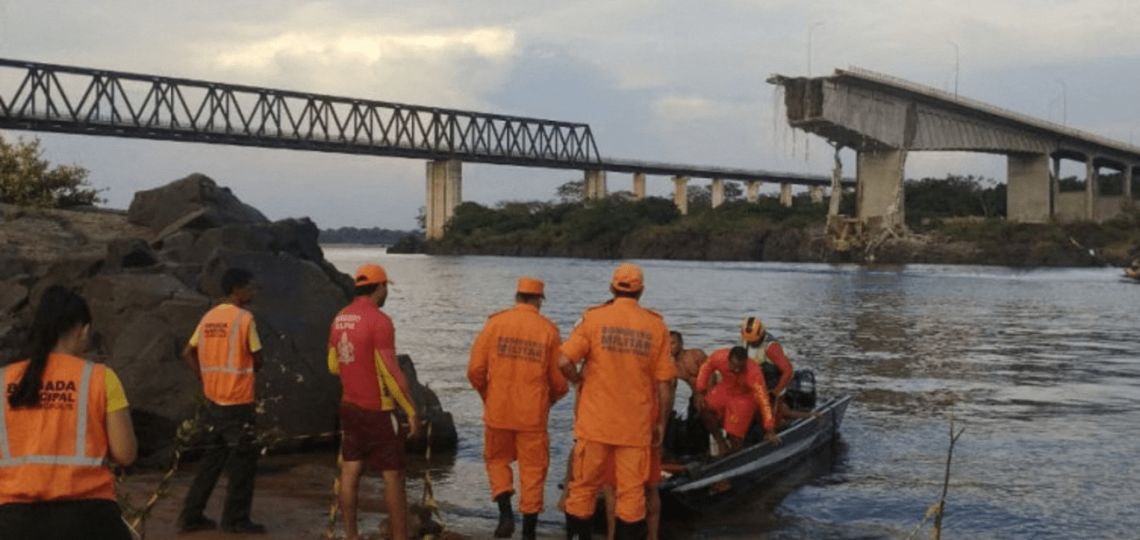 At least one dead and 16 missing after bridge collapse in Brazil ...