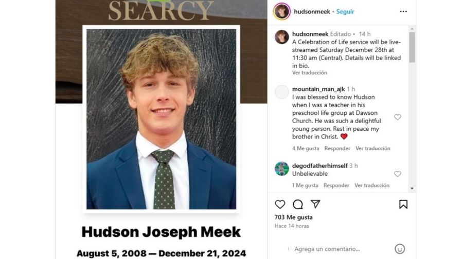 Murió Hudson Joseph Meek, actor de "Baby Driver", en un trágico ...