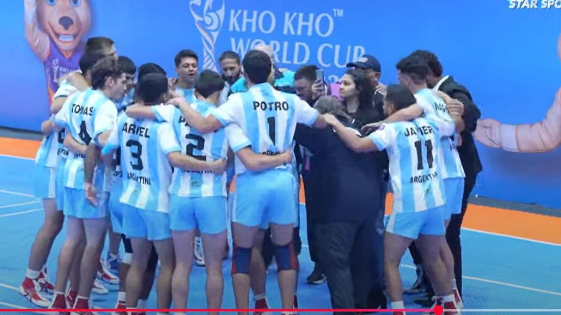 El cordobés David Villegas y su experiencia en el primer mundial de Kho Kho | Perfil