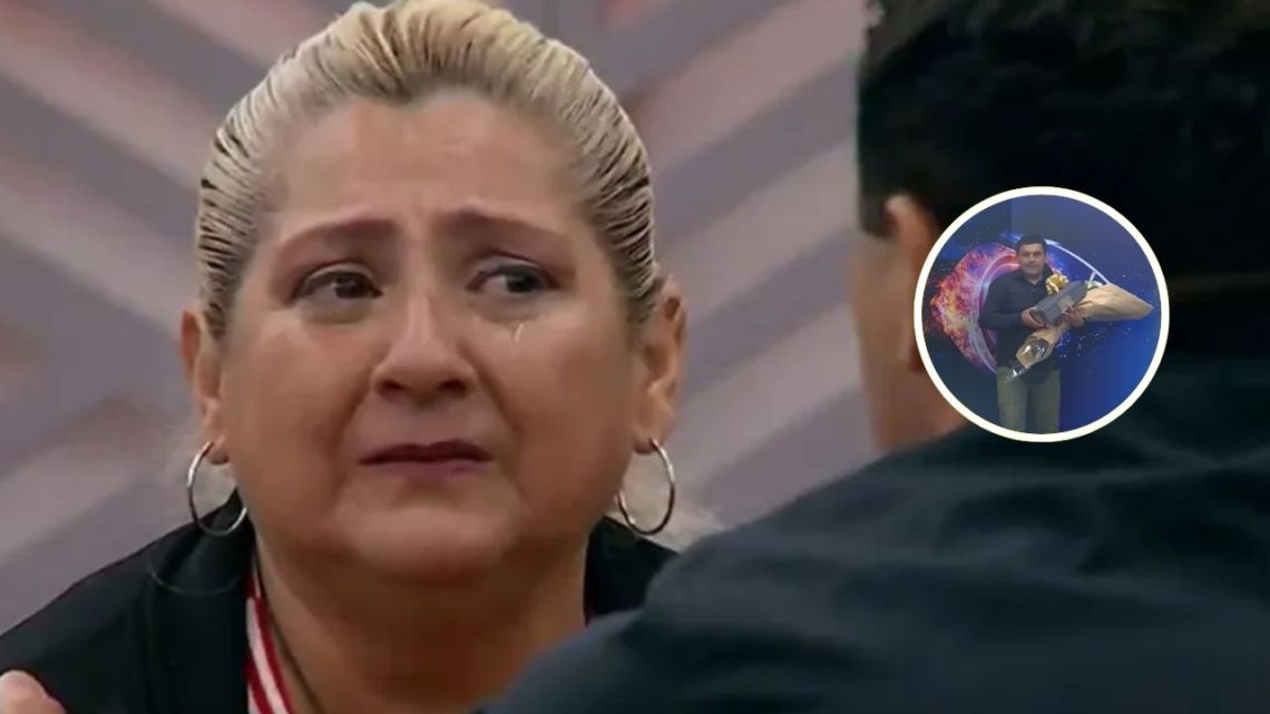 El emotivo reencuentro entre Petrona Jerez y su marido en el ...