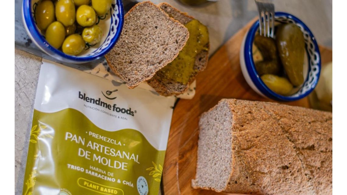 BLENDME FOODS Premezcla de Pan Sin Gluten y Low Carb – Rica y Nutritiva ...