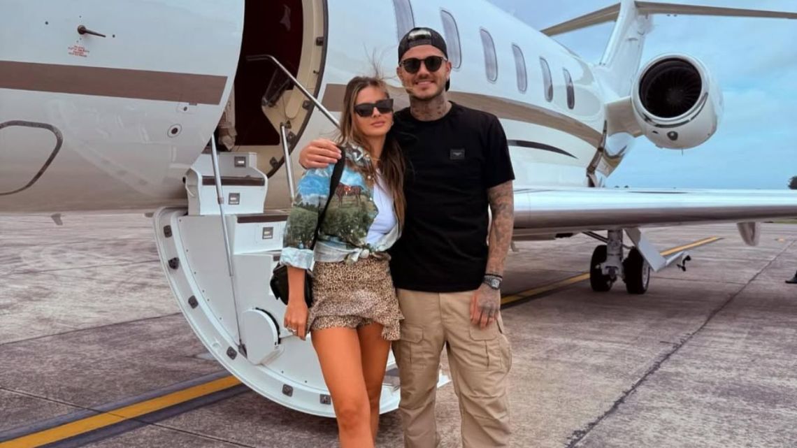Mauro Icardi viajó con la China Suárez a Milán: dará otra declaración ante la Justicia italiana ...
