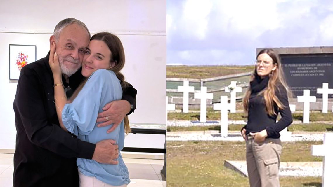 La hija de Mempo Giardinelli viajó a Malvinas por un concurso de la ...