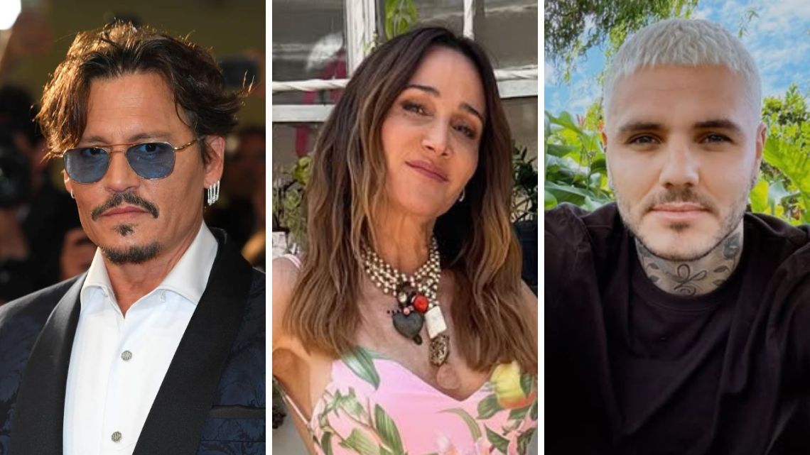 La envidia de Mauro Icardi, Johnny Depp convivió con Vero Lozano en ...