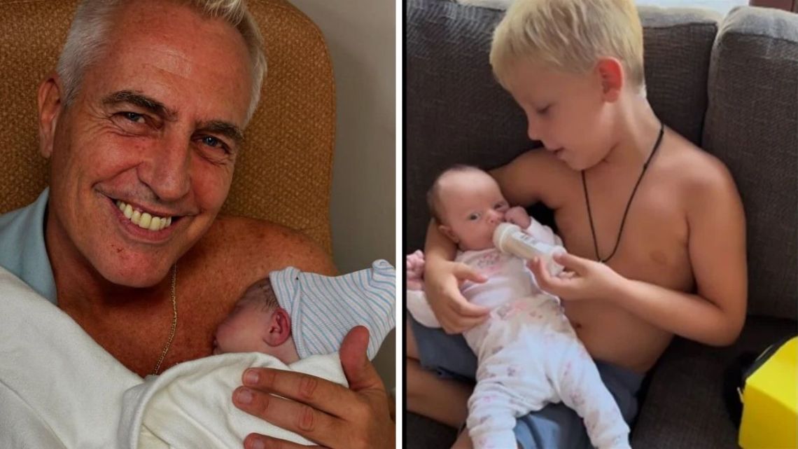 El tierno video de Mirko al darle la mamadera a su hermana, Milenka | Caras