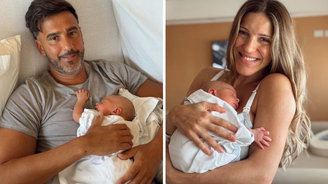 Así está hoy Amanda, la hija de Fede Hoppe, a un mes de su nacimiento ...