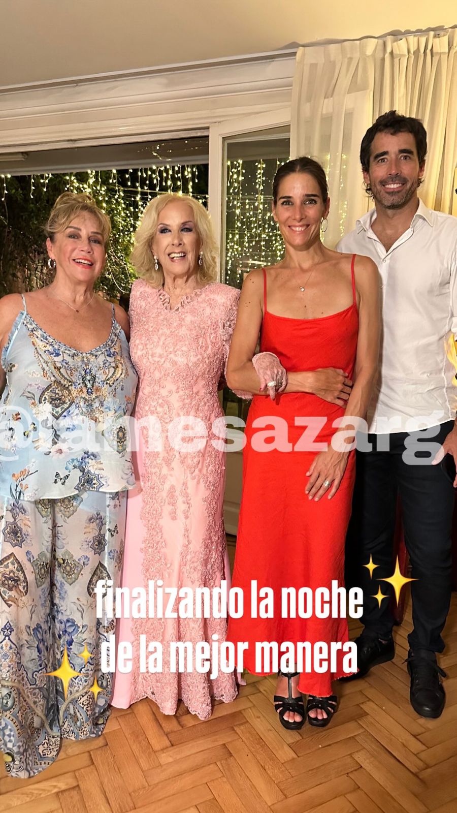 Las mejores fotos del cumpleaños 98 de Mirtha Legrand, en una noche llena de glamour | Caras