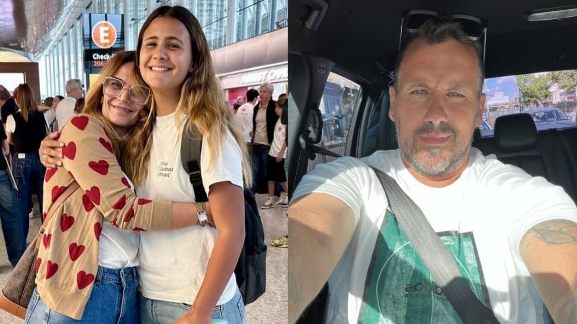 La hija de Amalia Granata se reencontró con su papá, el Ogro Fabbiani ...