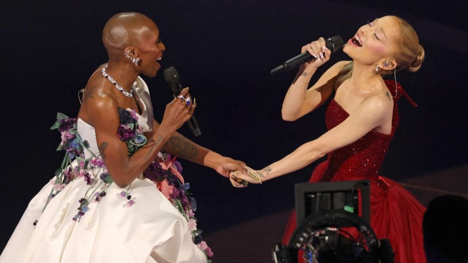 La gran apertura musical de Cynthia Erivo y Ariana Grande en los Premios Oscars 2025 | Exitoina
