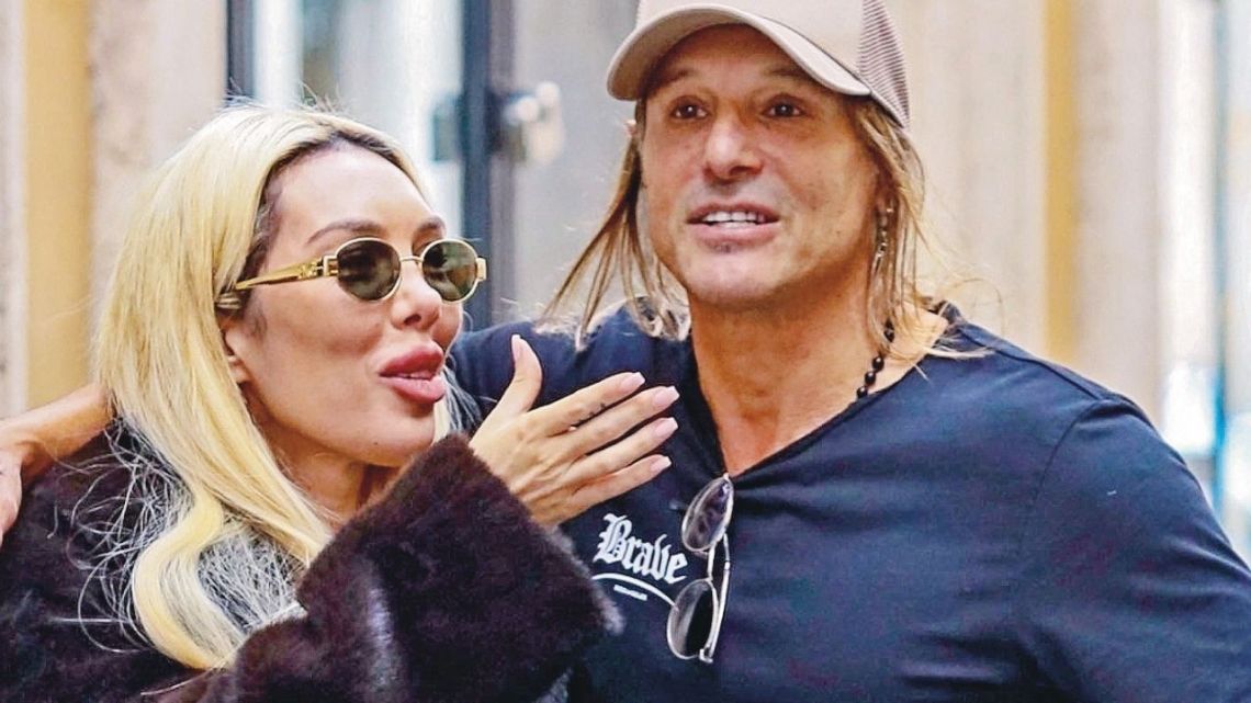 Claudio Caniggia se mostró junto a su novia, Sofía Bonelli, en Roma | Caras