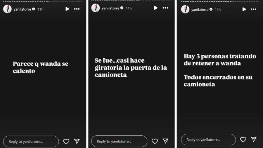 Tensión en el show de L-Gante: Wanda Nara se molestó y abandonó el ...
