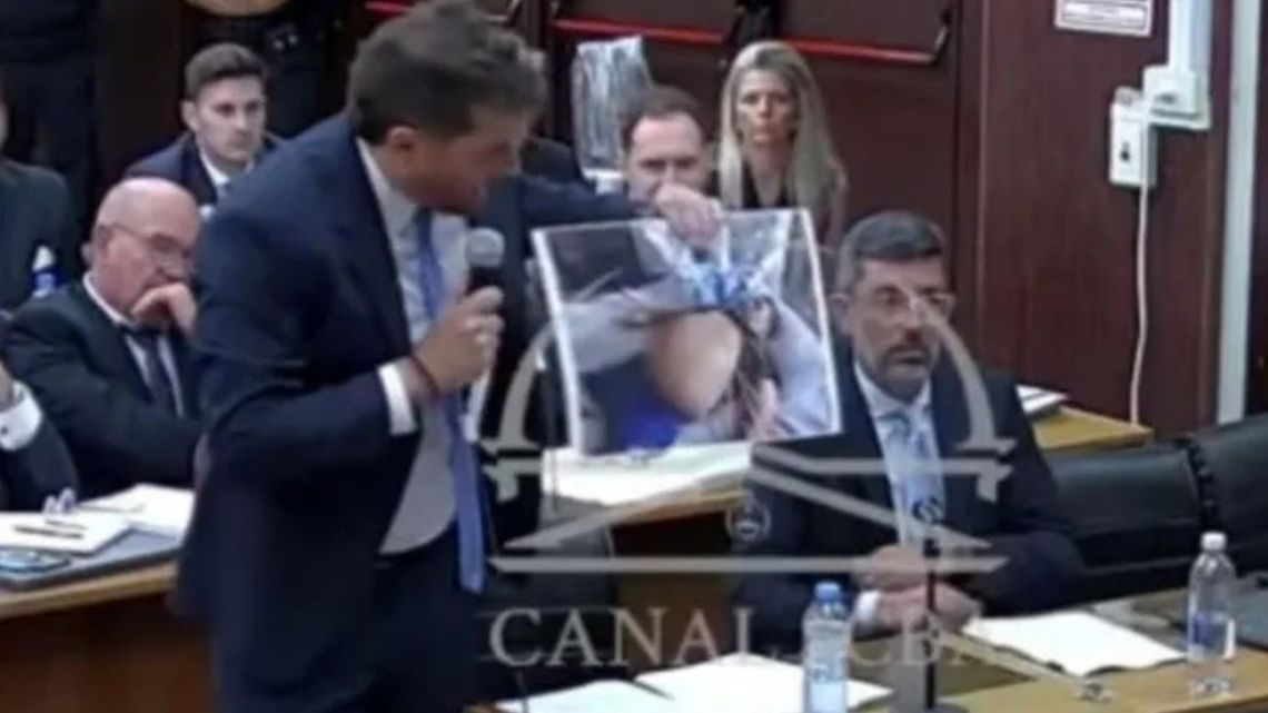 Juicio por la muerte de Diego Maradona: la impactante foto que mostró el fiscal | 442