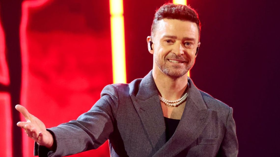 Justin Timberlake llegó a Argentina para presentarse en el LollaPalooza ...