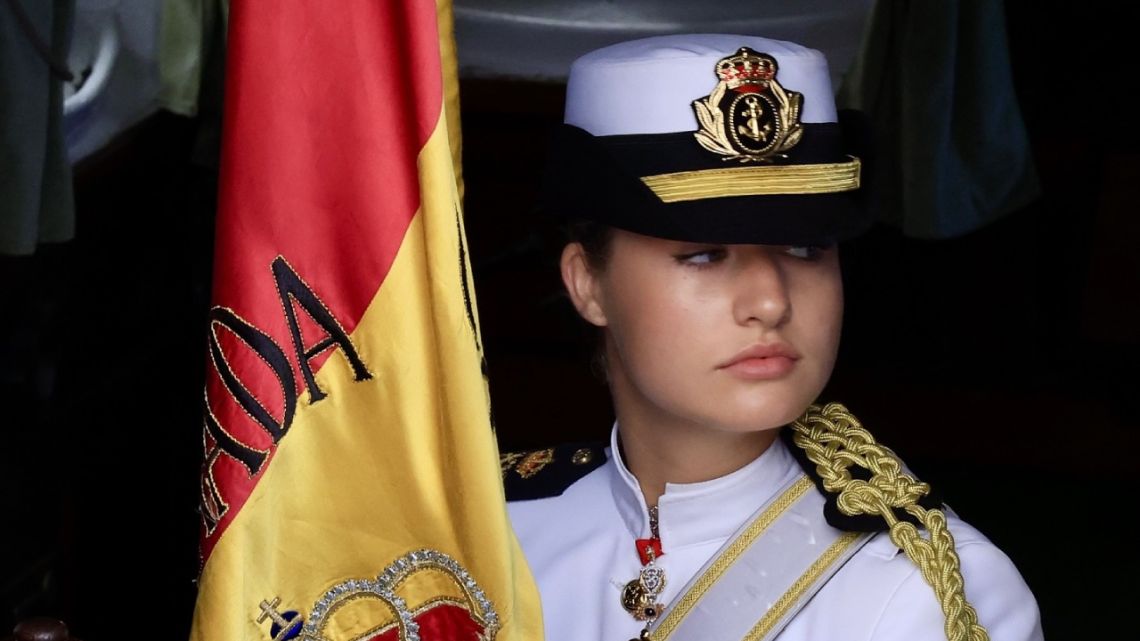 La salida en Chile de la princesa Leonor que terminó en una denuncia ...