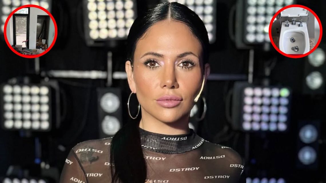 Así quedó la casa que alquilaba Romina Uhrig, exparticipante de Gran ...