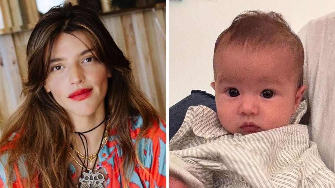 Calu Rivero mostró la particular cuna colgante de tejido de gancho que ...