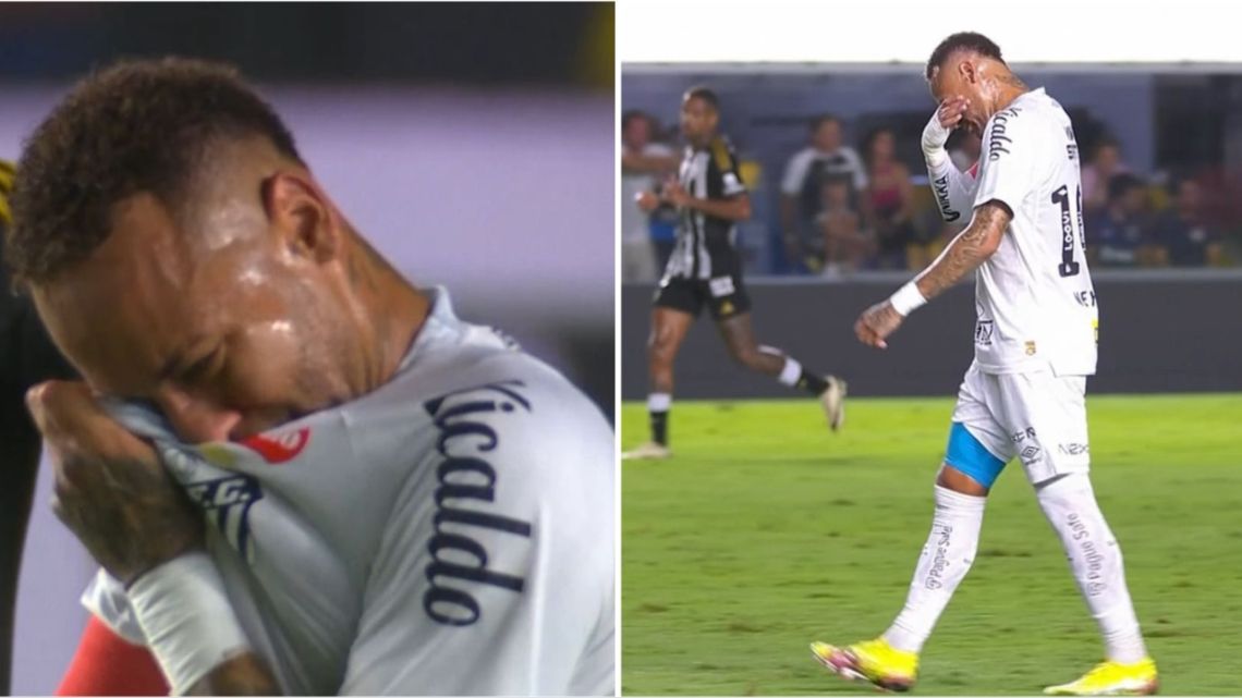 Llora Neymar, llora el fútbol: el brasileño volvió a lesionarse y sus lágrimas conmovieron a los ...