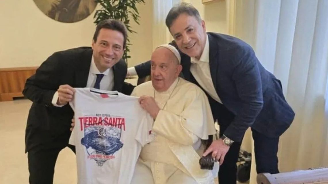 Moretti, tras la muerte del Papa Francisco: "El futuro estadio llevará su nombre y habrá ...