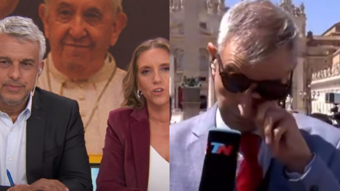 Nelson Castro quebró en llanto por las palabras de Paula Bernini y Mario Massaccesi en TN: "No ...