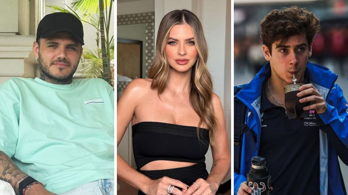 Mauro Icardi y la China Suárez cara a cara con Franco Colapinto: "Van a ...